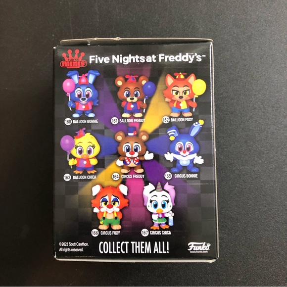Funko | Toys | Fnaf Funko Pop Minis Five Nights At Freddys Funko Minis ...